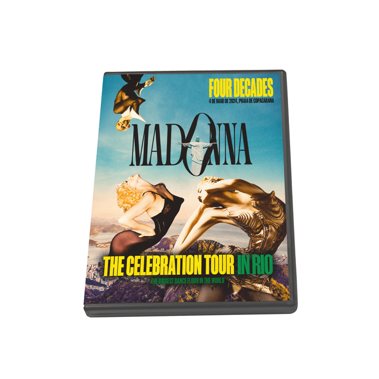 Madonna DVD The Celebration Tour: Final Show in Rio 2024 | Shopee Brasil