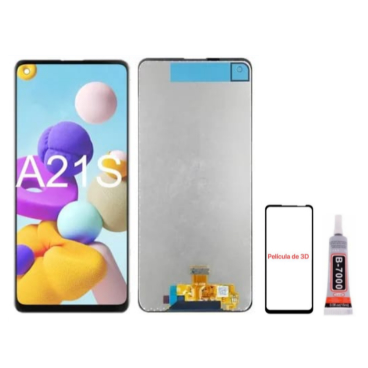 Tela LCD Display Touch Frontal Compativel Galaxy A21s A217 Sem Aro / Com Aro | Shopee Brasil