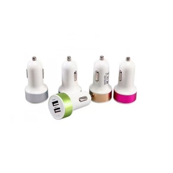 P201 - Carregador 2 entradas USB para Celular Veicular Automotivo Carro ...