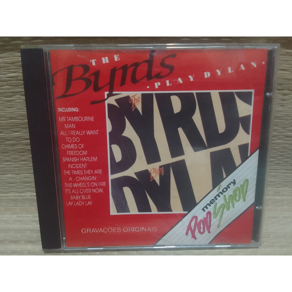 CD The Byrds - The Byrds Play Dylan - Coleção Memory Pop Shop | Shopee ...