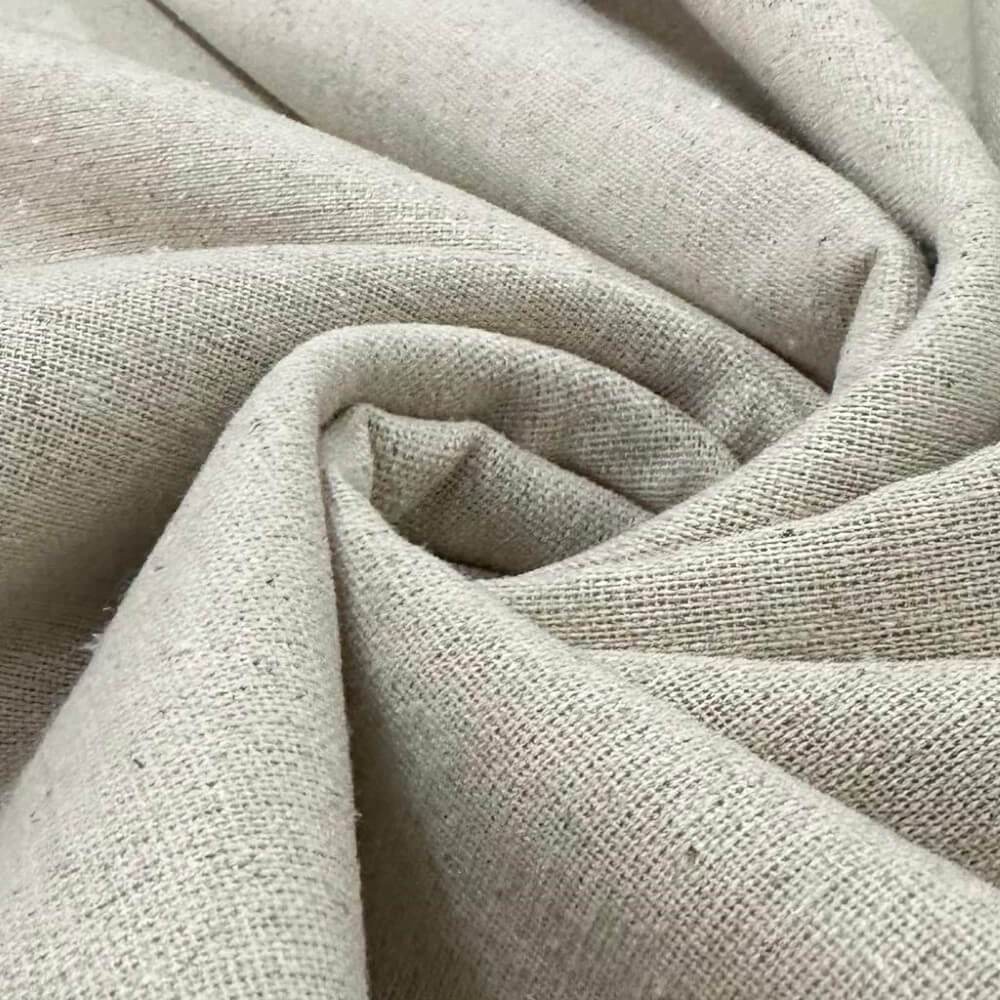Tecido linho Cru 1 metro x 1,40 largura linho para roupas | Shopee Brasil