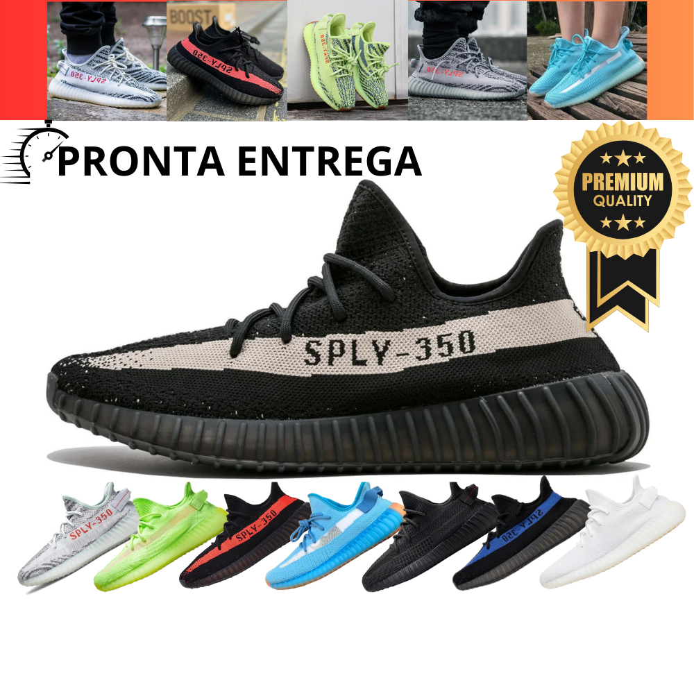 Tênis Yezzy Bost 350 V2 Premium Importado Pronta Entrega - Corrida ...
