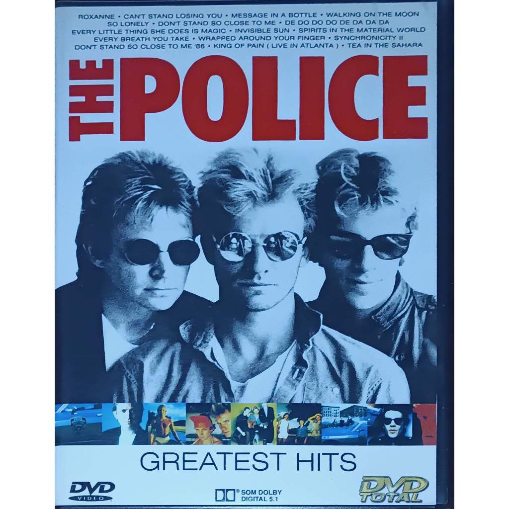 DVD The Police - Greatest Hits | Shopee Brasil