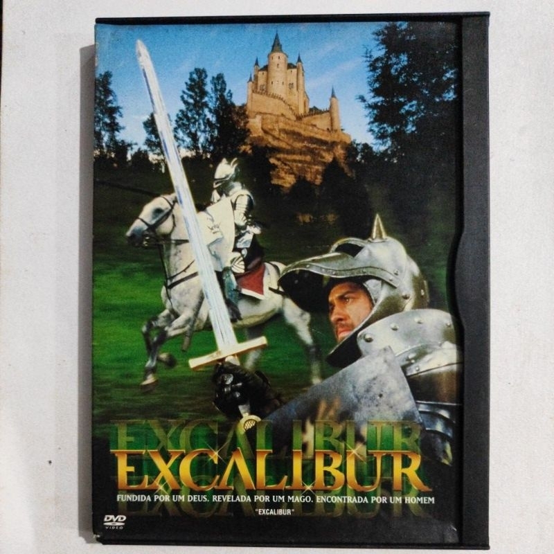 Raridade DVd Excalibur box especial de colecionador. | Shopee Brasil