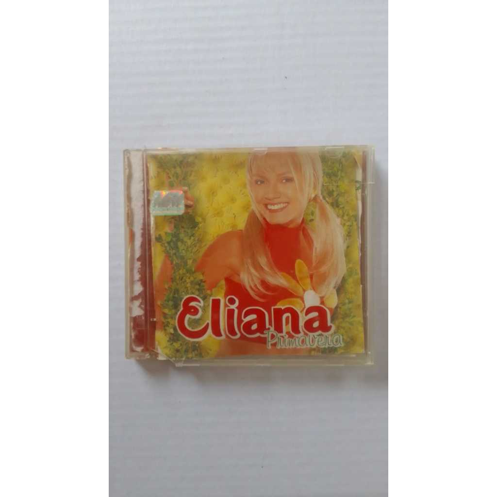 Cd Eliana - Primavera - 1998- 14 Canções | Shopee Brasil