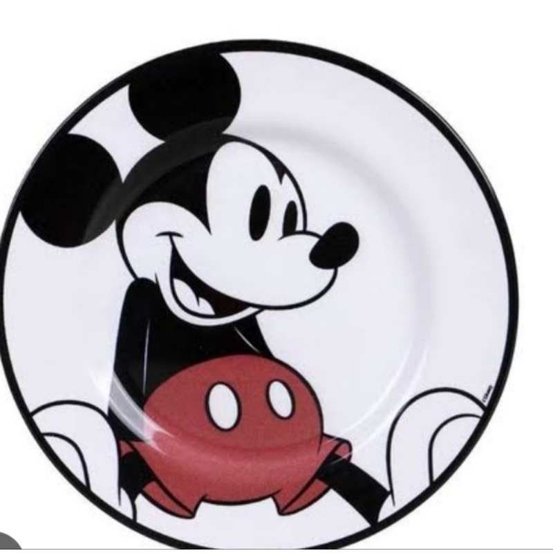 Prato Mickey mouse, Minnie, Alice no país das maravilhas Disney ...