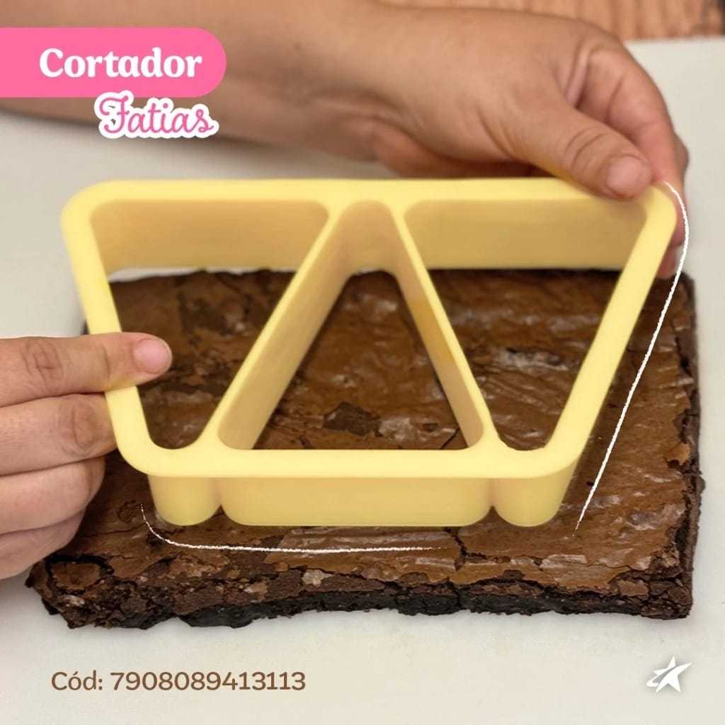 O Cortador de Brownie Pizza Doces Blue Star | Shopee Brasil