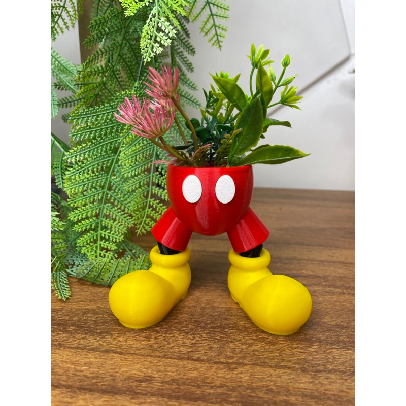 Vaso Cachepot Roupa Mickey Mouse | Shopee Brasil
