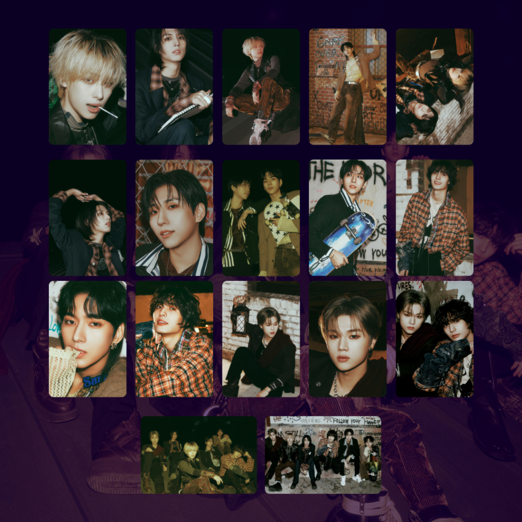 Photocards Xdinary Heroes Troubleshooting frente e verso fanmade kpop ...