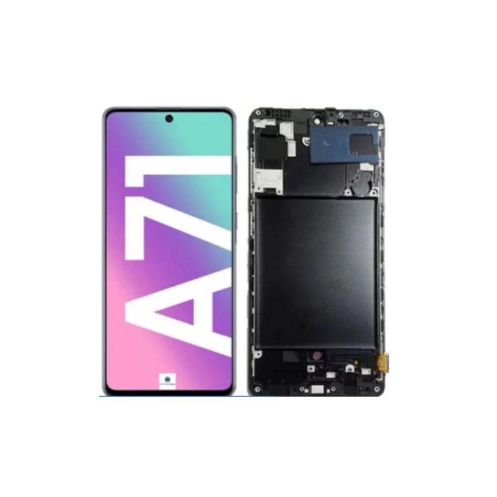 Frontal Touch Lcd Display Tela Compatível Galaxy A71 A715 Incell e Original Oled Com Aro ...