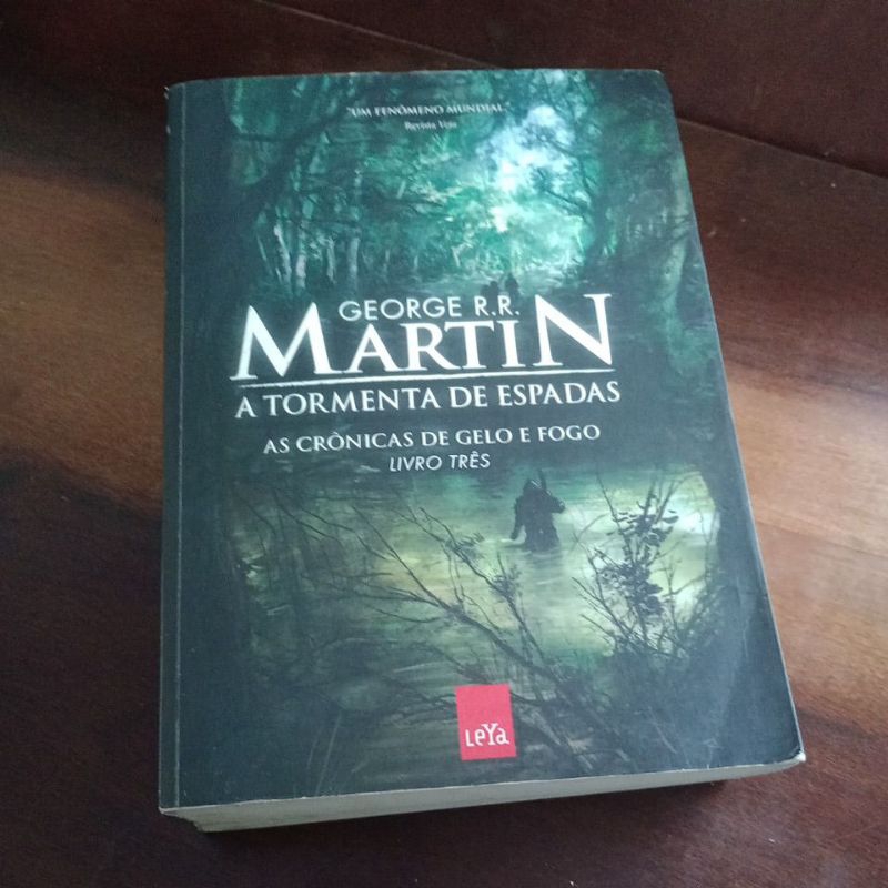 livro tormenta de espadas, a crônica de gelo e fogo livro3 Martin ...