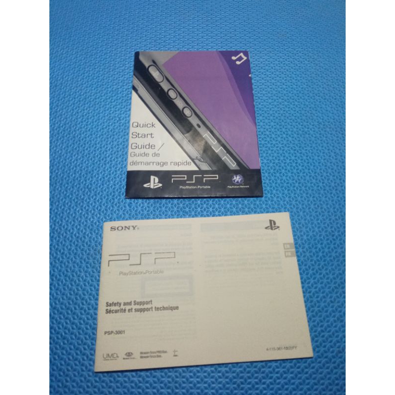 manual original psp 3001 Playstation portátil | Shopee Brasil