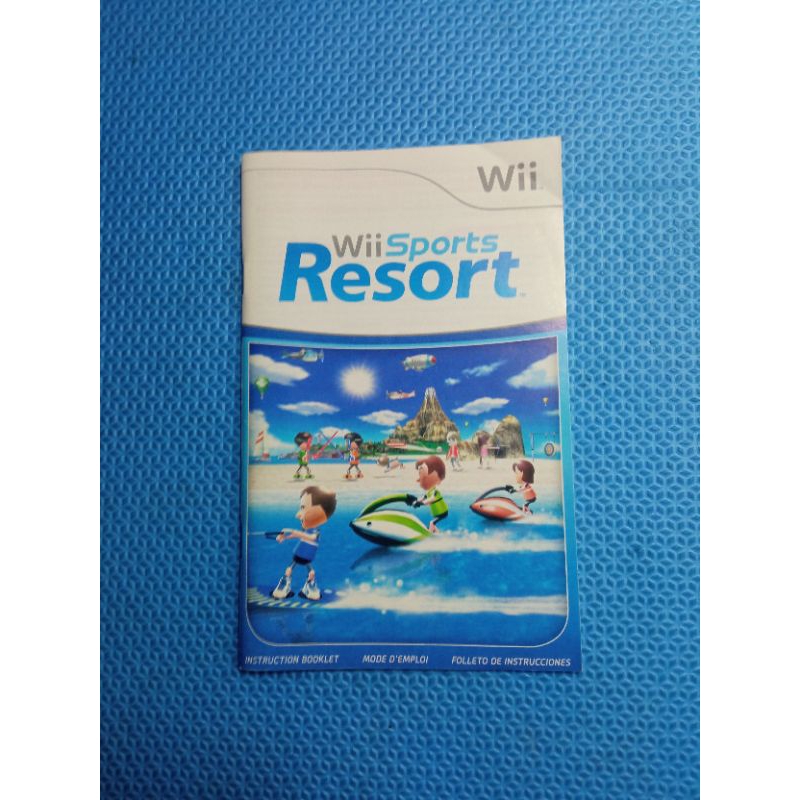 manual original do jogo Wii Sports Resort Nintendo Wii | Shopee Brasil