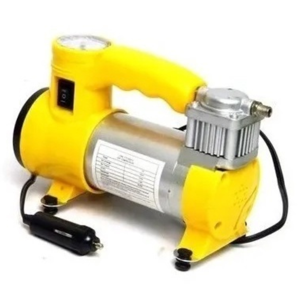 Compressor de Ar Automotivo 12V Mini Compressor Profissional Com Lanterna | Shopee Brasil