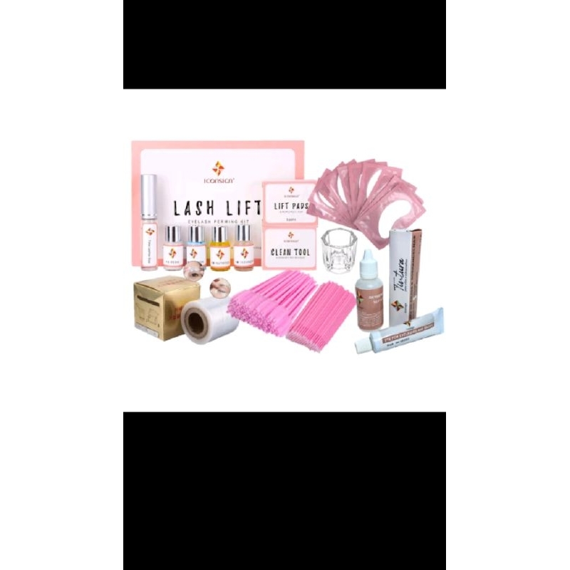 kit Lash Lifting e Brow Lamination Completo com Tintura, Ox, Papel ...