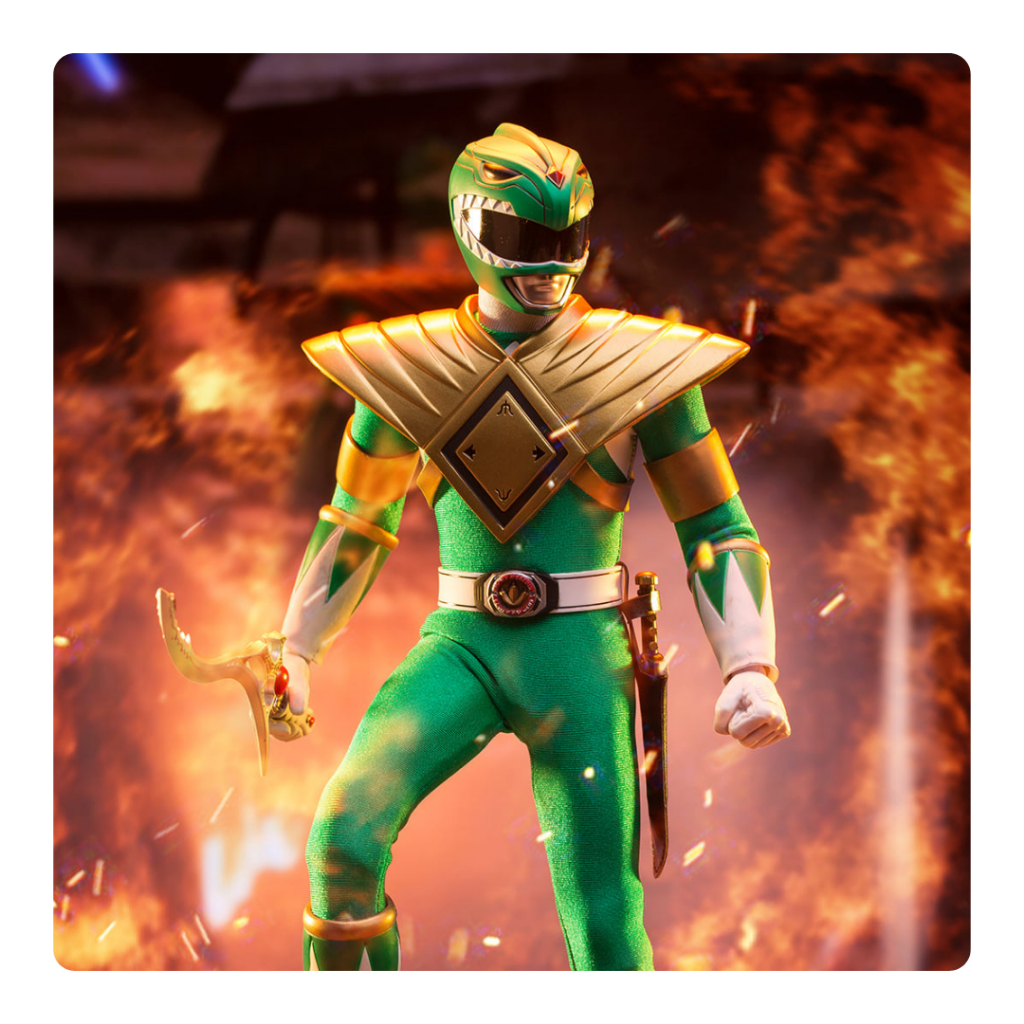 Power Ranger Verde - Mighty Morphin Power Rangers - 1/6 (Green Ranger ...