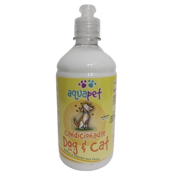 Condicionador Dog e Cat Aquapet Para cães e gatos 500ml | Shopee Brasil
