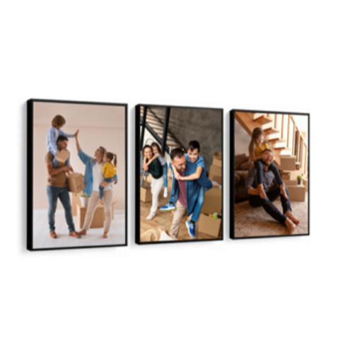 Quadros Decorativos 20X15 3 PEÇAS Personalizados Com Sua Foto 20x15 Mdf ...