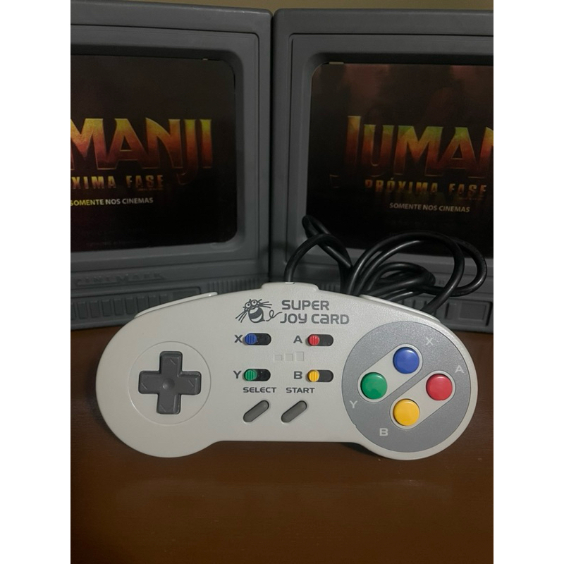 CONTROLE SUPER JOY CARD FAMICOM ORIGINAL | Shopee Brasil