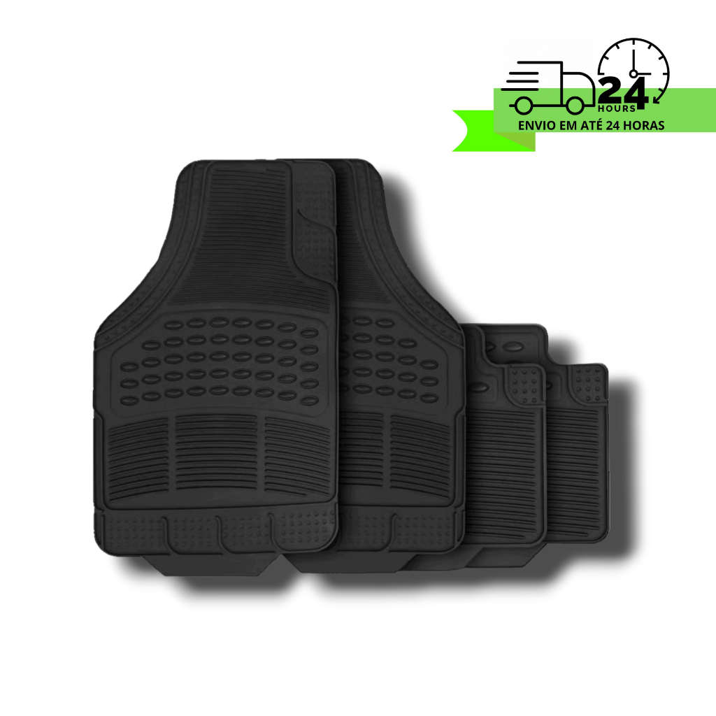 Tapete Automotivo Universal De PVC Para Carro da flash Borracha Modelo ...