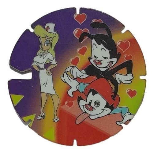 Mega Tazo Animaniacs nº 128 - Yakko, Wakko e Enfermeira - Arma e Voa ...