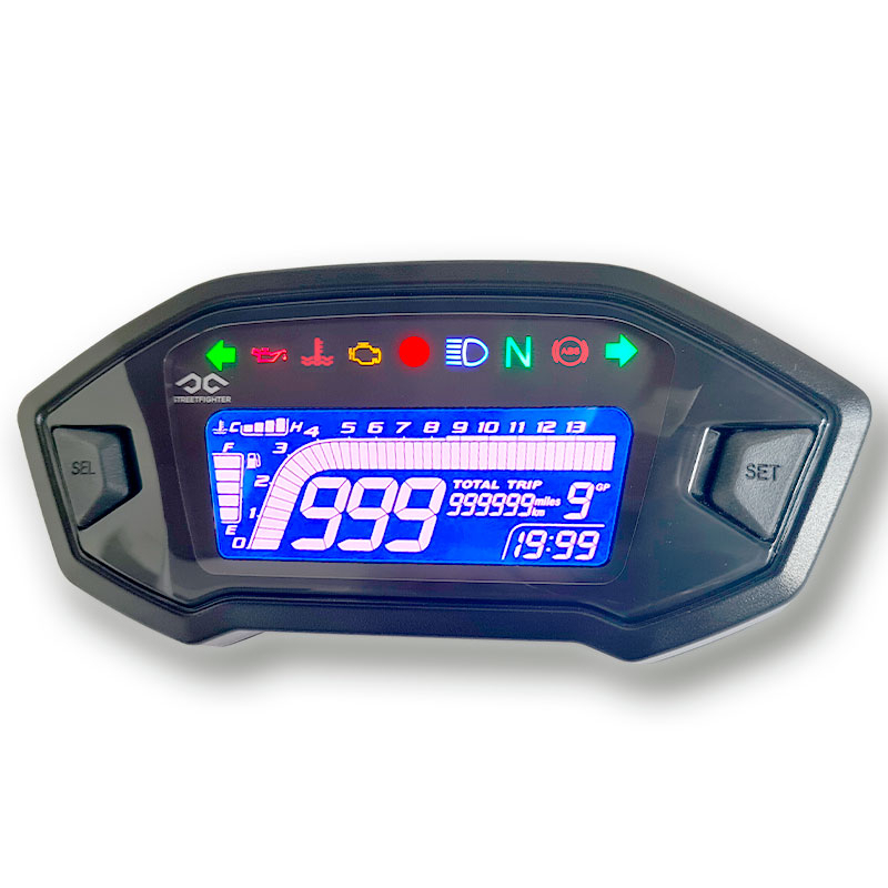 Painel Digital Universal Streetfighter Estilo CB 2 Original - NEXT ...