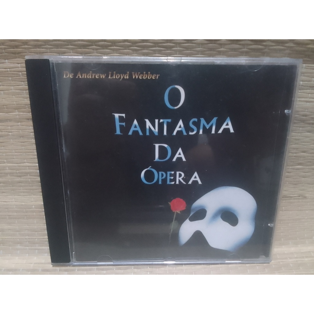 CD O Fantasma da Ópera - Temas do Musical - De Andrew Lloyd Webbe ...