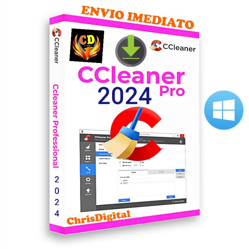 Ccleaner Profissional 2024 - O Melhor Em Limpeza Do seu PC | Shopee Brasil