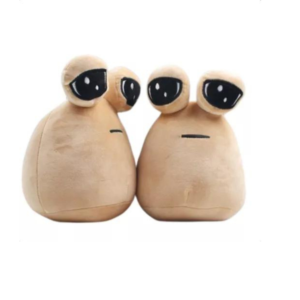 Pelúcia 22 cm Original My Pet Pou Alien Pou Boneco Jogo Celular ...