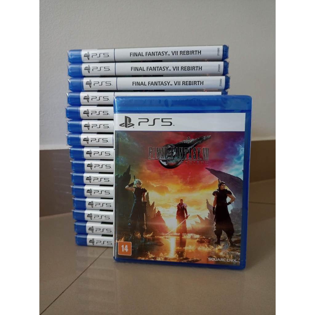 Final Fantasy VII Rebirth Ps5 Novo Lacrado Mídia Física | Shopee Brasil