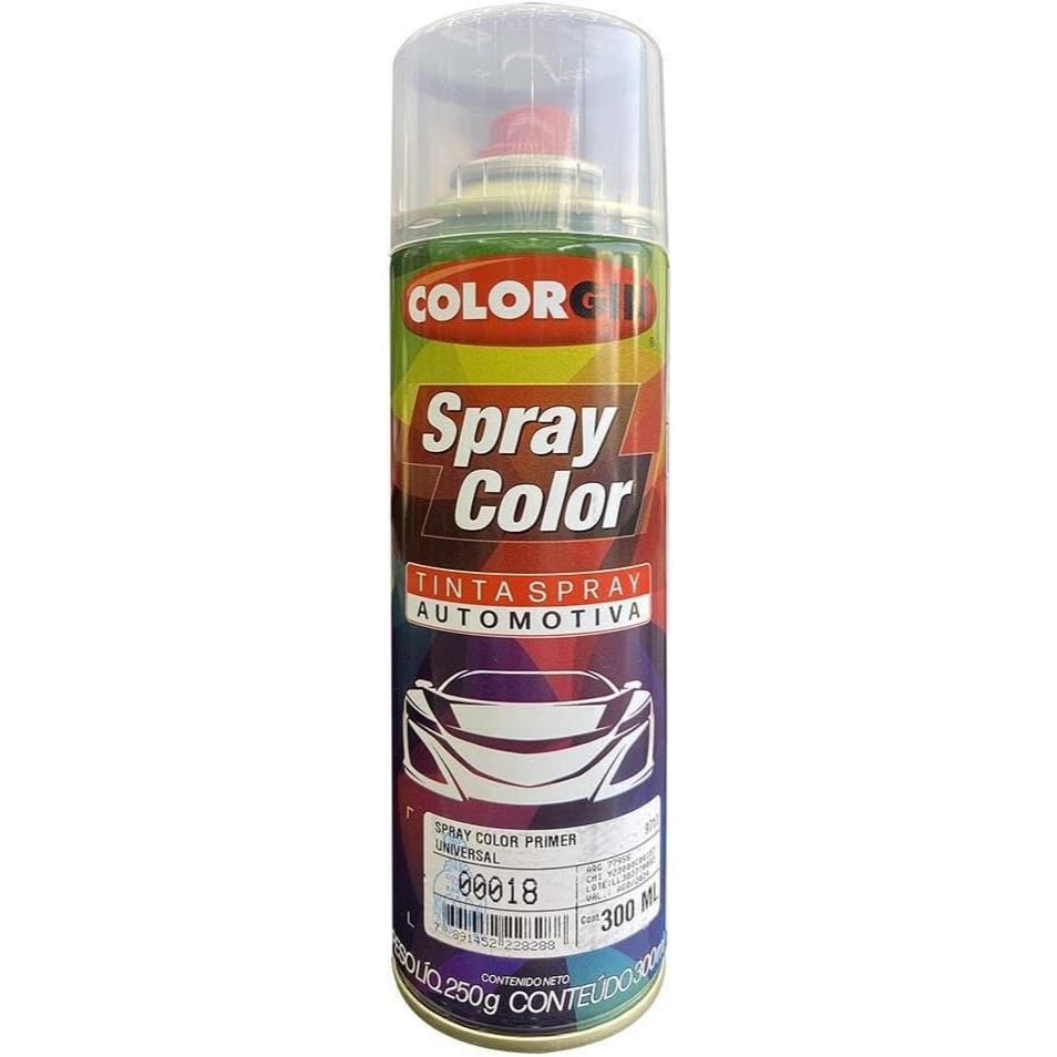 Spray Primer Universal Automotivo Colorgin 300 Ml | Shopee Brasil