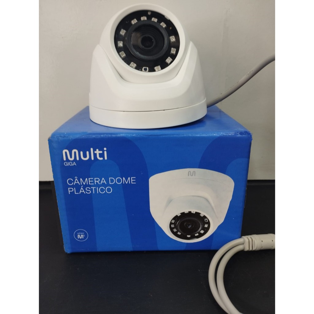Câmera Dome HD 720p 20m 2.6mm Multi Giga Security | Shopee Brasil