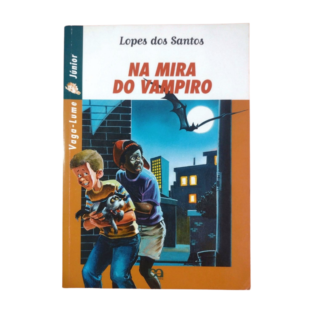 Na Mira do Vampiro - livro formato Grande - Coleção Vaga-Lume - Lopes ...