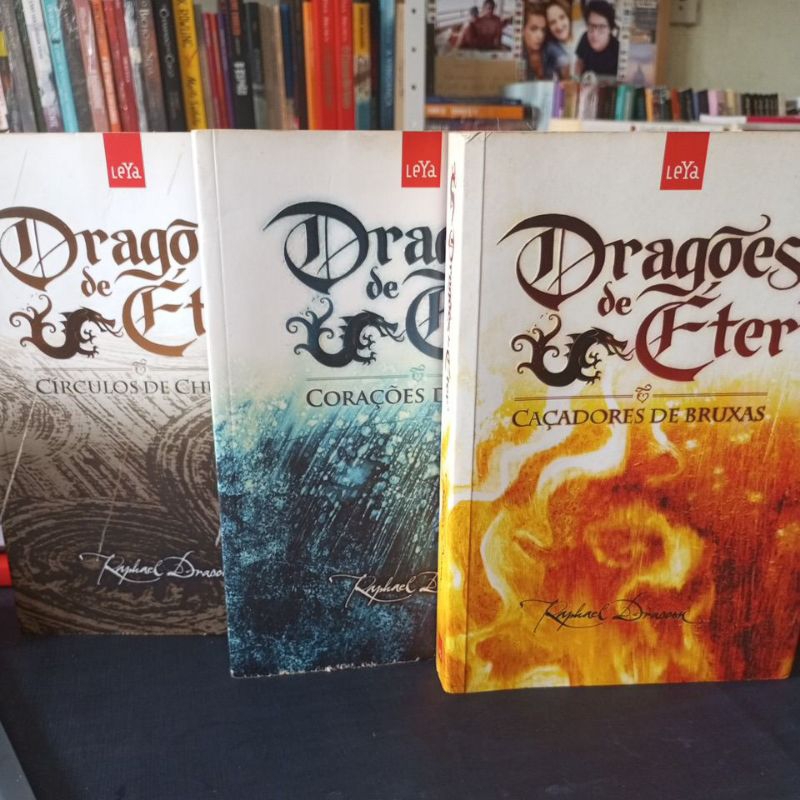 Trilogia Dragões do Éter Completa Autografada - Raphael Draccon ...