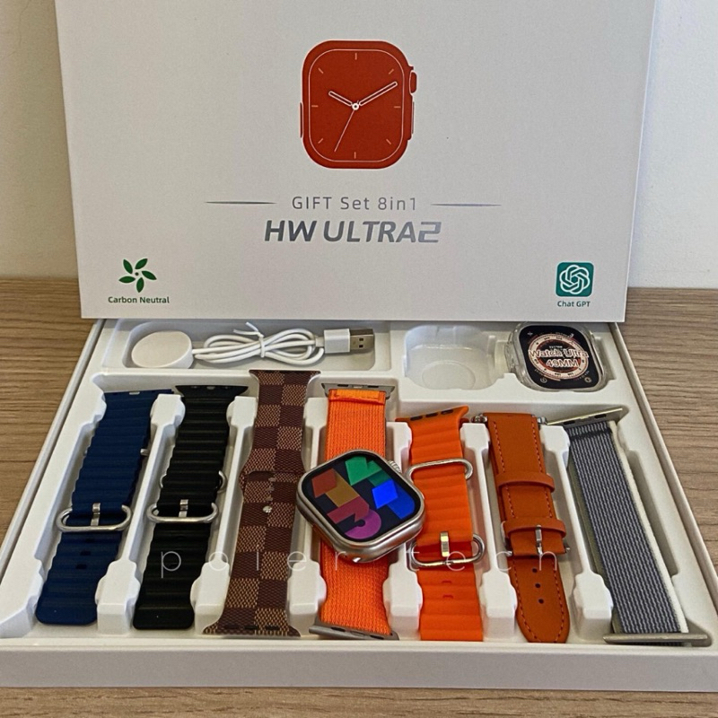 Smartwatch Hw Ultra 2 SmartWatch ChatGPT 2.1 AMOLED 8 in 1 Série 9 49mm ...