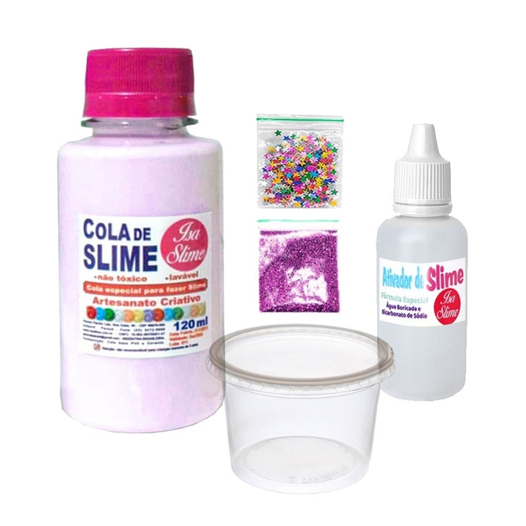 Mini Kit de Slime mais Barato da Shopee Isa Slime Lembrancinha novo ...