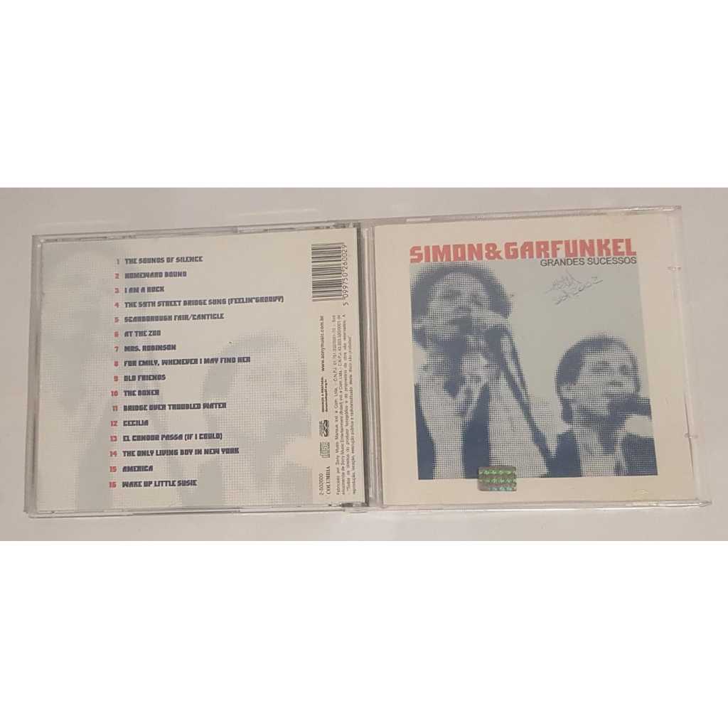 CD Simon & Garfunkel Grandes Sucessos | Shopee Brasil