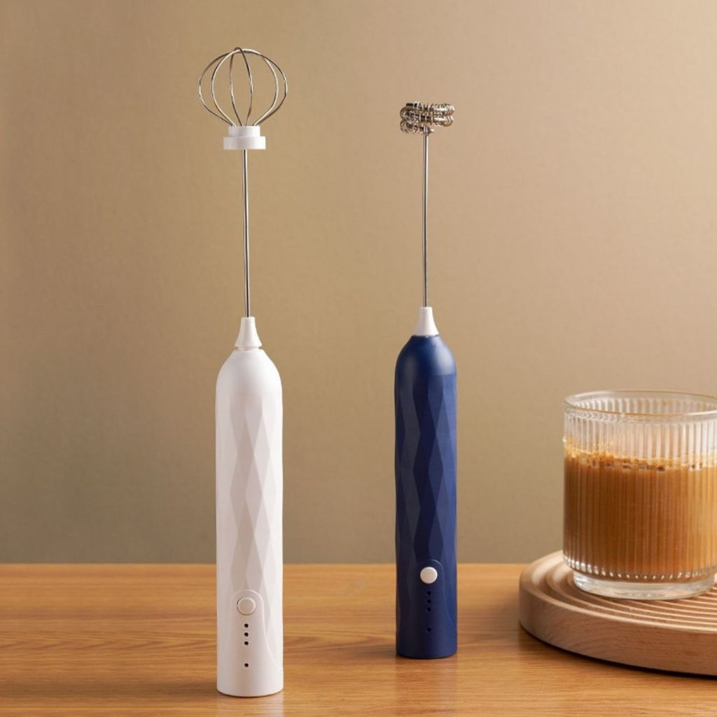 Mini Mixer Fuê Portátil Elétrico Recarregável Misturador Bebidas Ovos ...