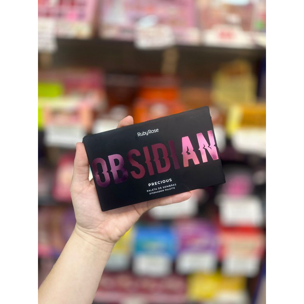 Paleta Obsidian Precious Ruby Rose | Shopee Brasil