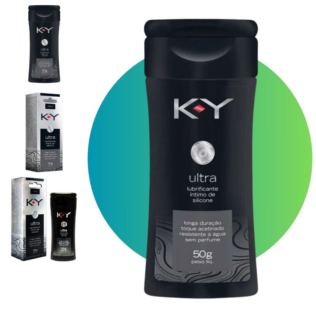 Gel Lubrificante Íntimo Siliconado Premium K-y Ky - 50g | Shopee Brasil