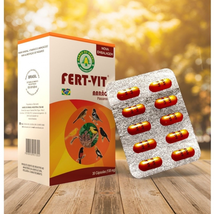 FERT-VIT AARÃO - 30 CÁPSULAS | Shopee Brasil