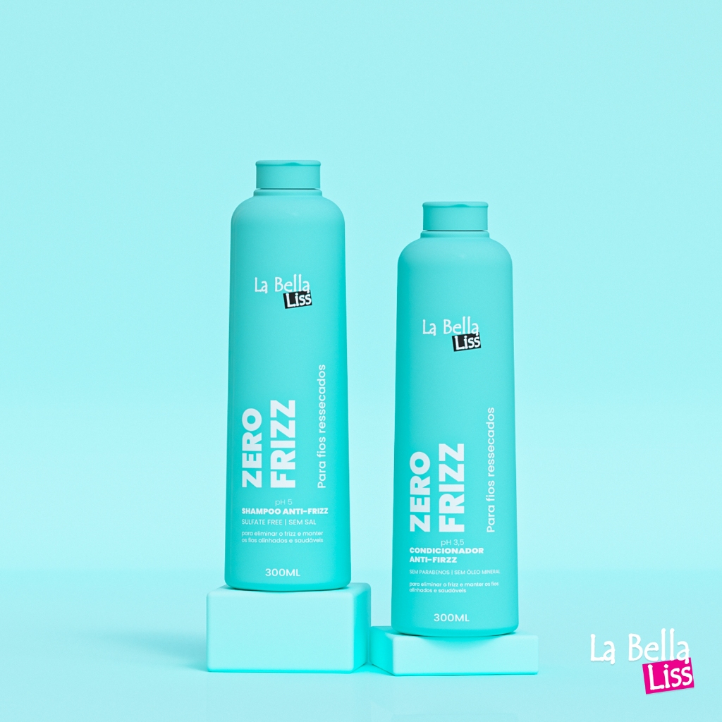 La Bella Liss - Kit Zero Frizz - 600ml | Shopee Brasil