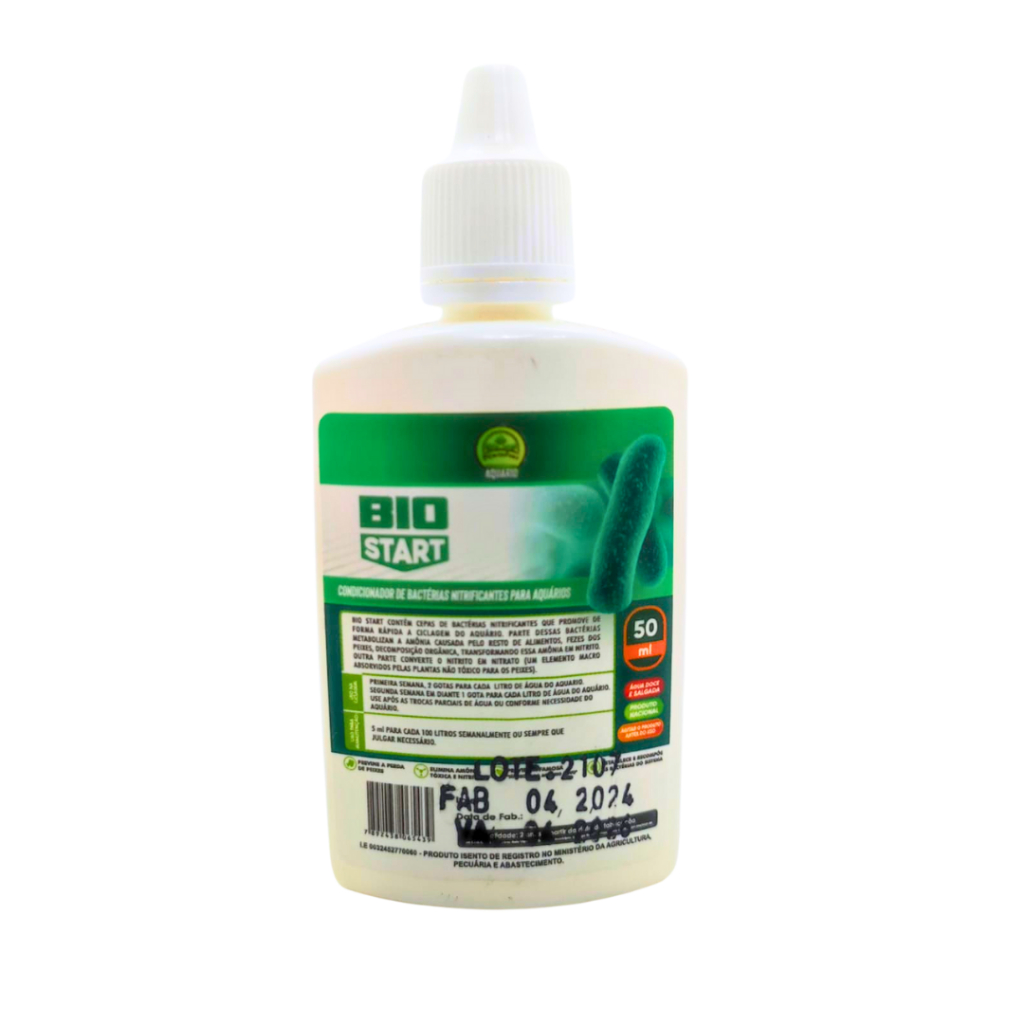 Bio Start Powerfert Acelerador Biologico Para Aquario 50ml | Shopee Brasil
