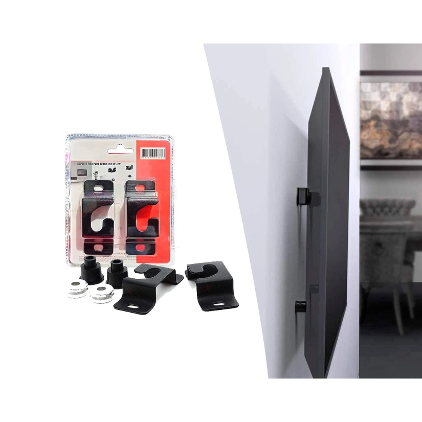 Suporte para Televisão Tv Monitor Led Lcd 10 18 22 32 40 50 55 60 65 71 ...