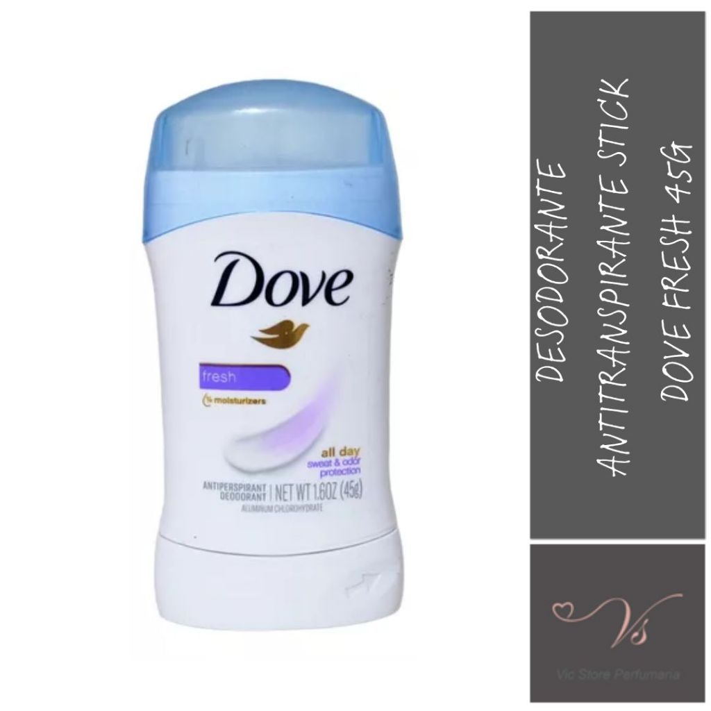 Desodorante Antitranspirante Stick Dove Fresh | Shopee Brasil