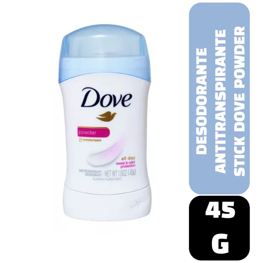 Desodorante Antitranspirante Stick Dove Powder 45g | Shopee Brasil
