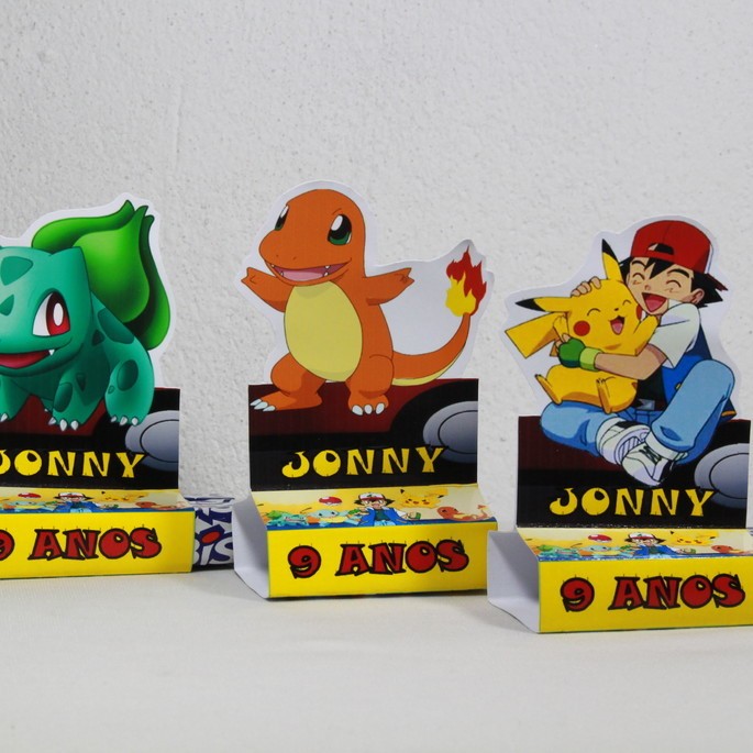 Porta Bis Duplo Pokémon (20 unidades) | Shopee Brasil