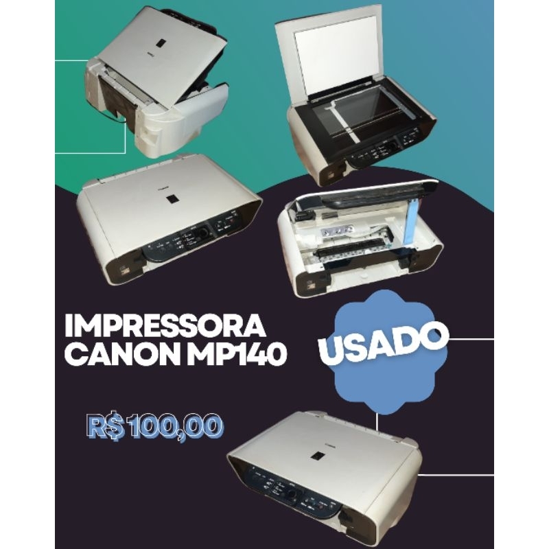 Impressora multifuncional Canon MP140 | Shopee Brasil
