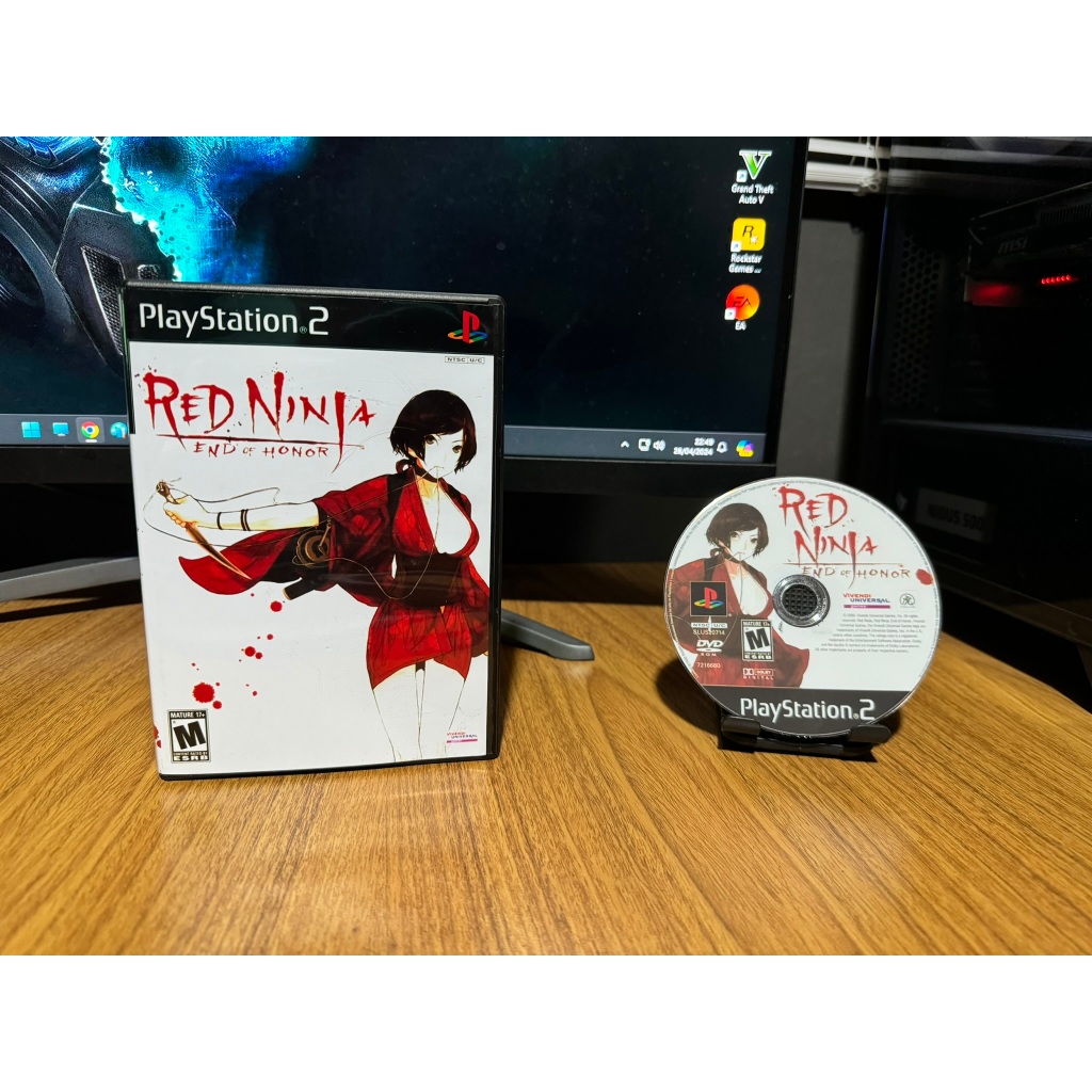 Red Ninja: End of Honor para PS2 | Shopee Brasil