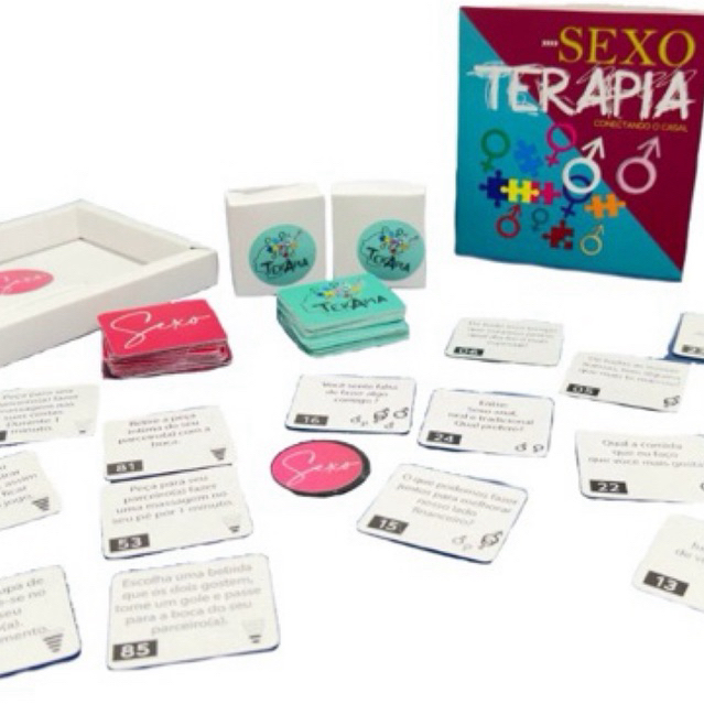 Jogo De Cartas Para Casais - Sexo Terapia Casamento Erótico | Shopee Brasil